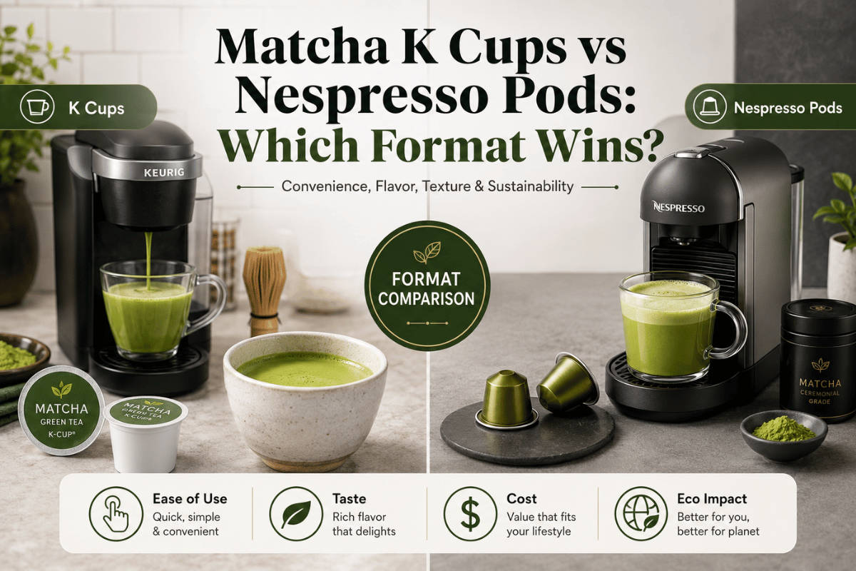 Matcha K Cups vs Nespresso Pods: Which Format Wins? - AFPAK ...